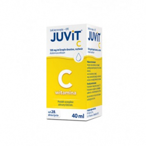 Juvit C 100мг / мл капель для детей от 28 дней возраста, 40 мл купить в ...