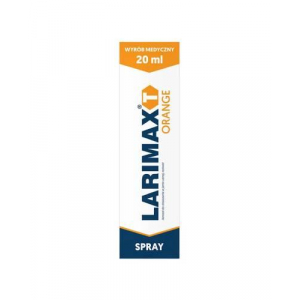 Larimax T, Ларимакс Т Апельсин, спрей для горла, 20 мл купить в Украине