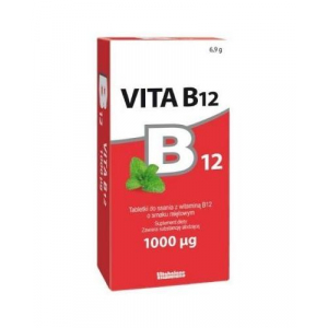 Vita B12, Вита В12 1000 мкг, 100 пастилок купить в Украине