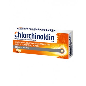 Купить CHLORCHINALDIN VP, 20 таблеток для горла - европейские лекарства ...