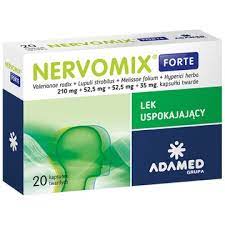 Nervomix Forte, Нервомикс Форте 210 мг + 52,5 мг + 52,5 мг + 35 мг, 20 ...
