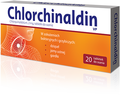 Купить CHLORCHINALDIN VP, 20 таблеток для горла - европейские лекарства ...